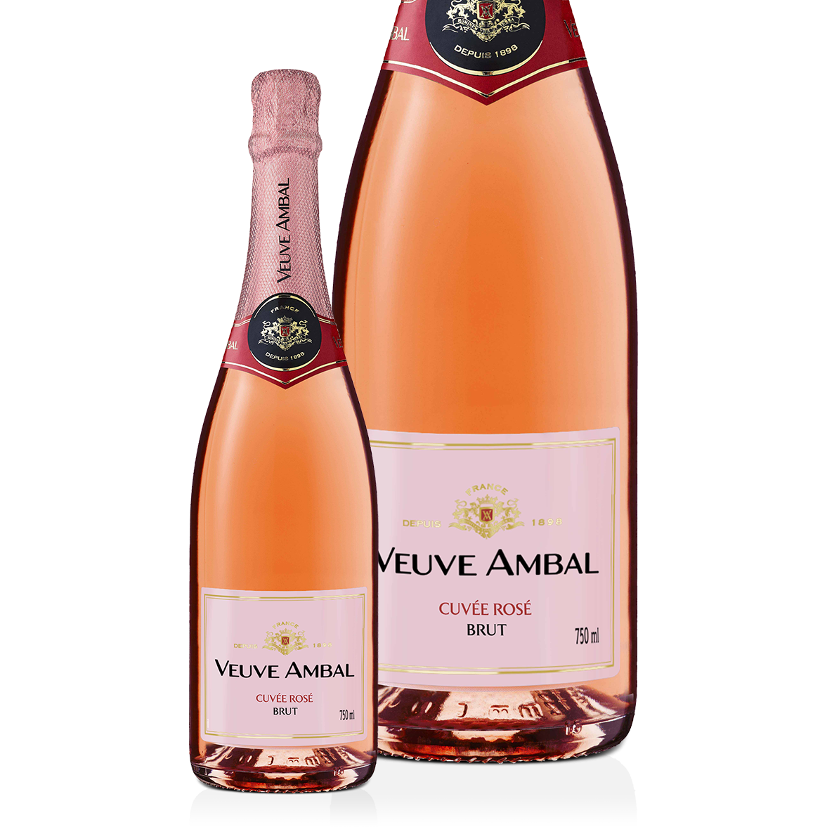 Veuve Ambal Vin Mousseux Rose Brut NV (6 bottles) – The Gourmet