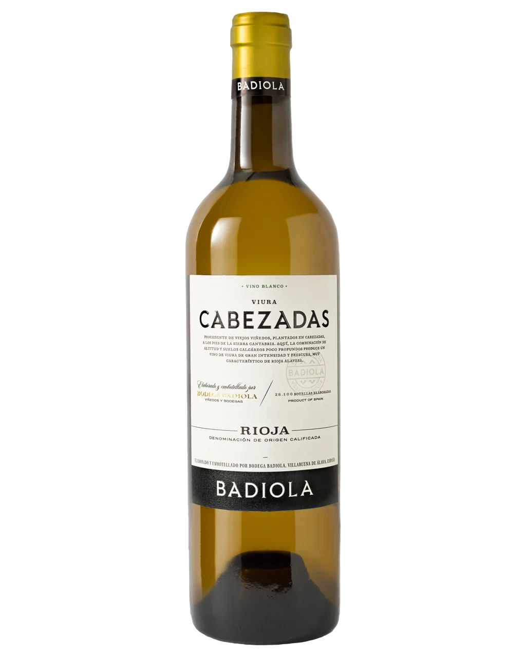 Badiola Cabezadas Viura 2018 (6 Bottles) – The Gourmet
