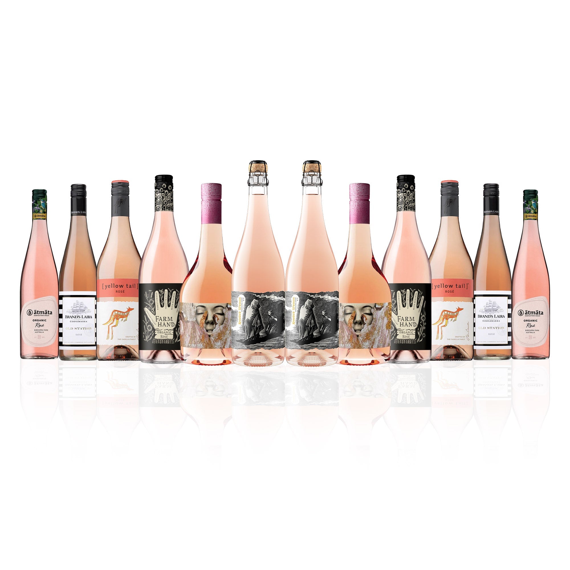 Rose Lovers Mix Dozen (12 Bottles) – The Gourmet
