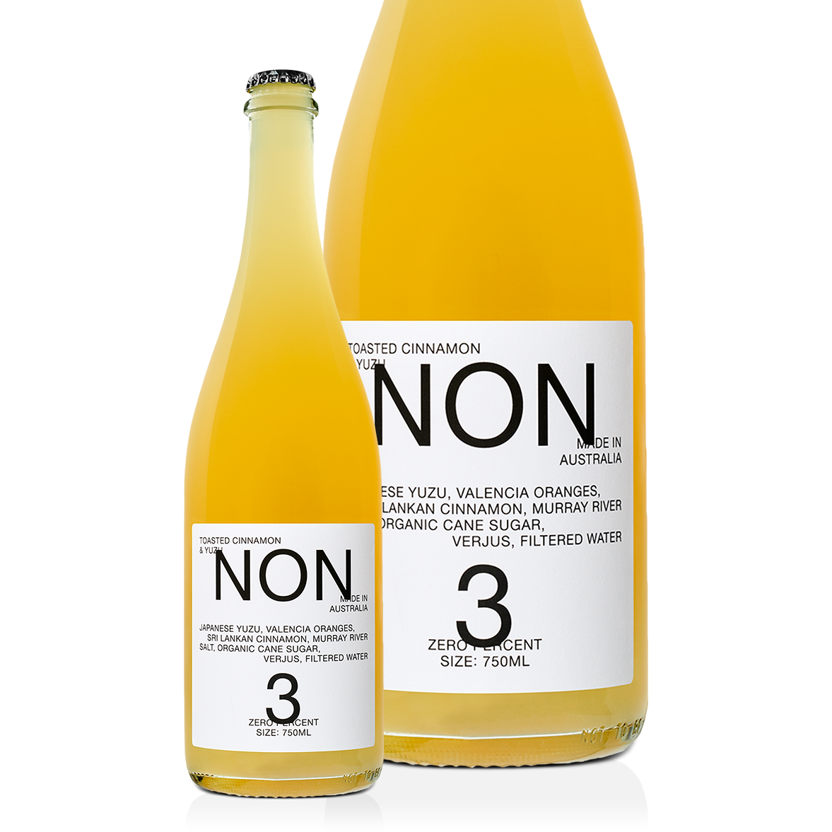 NON 3 Toasted Cinnamon & Yuzu (6 bottles) – The Gourmet